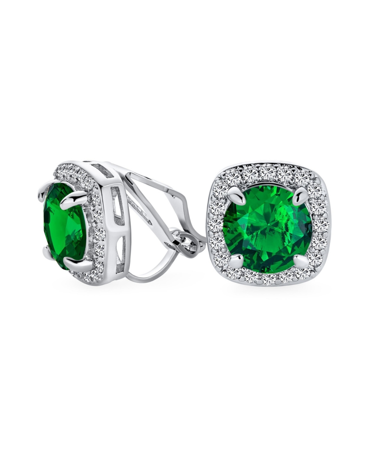 Click here for Bling Jewelry Traditional 2CT Solitaire Round Cubi... prices