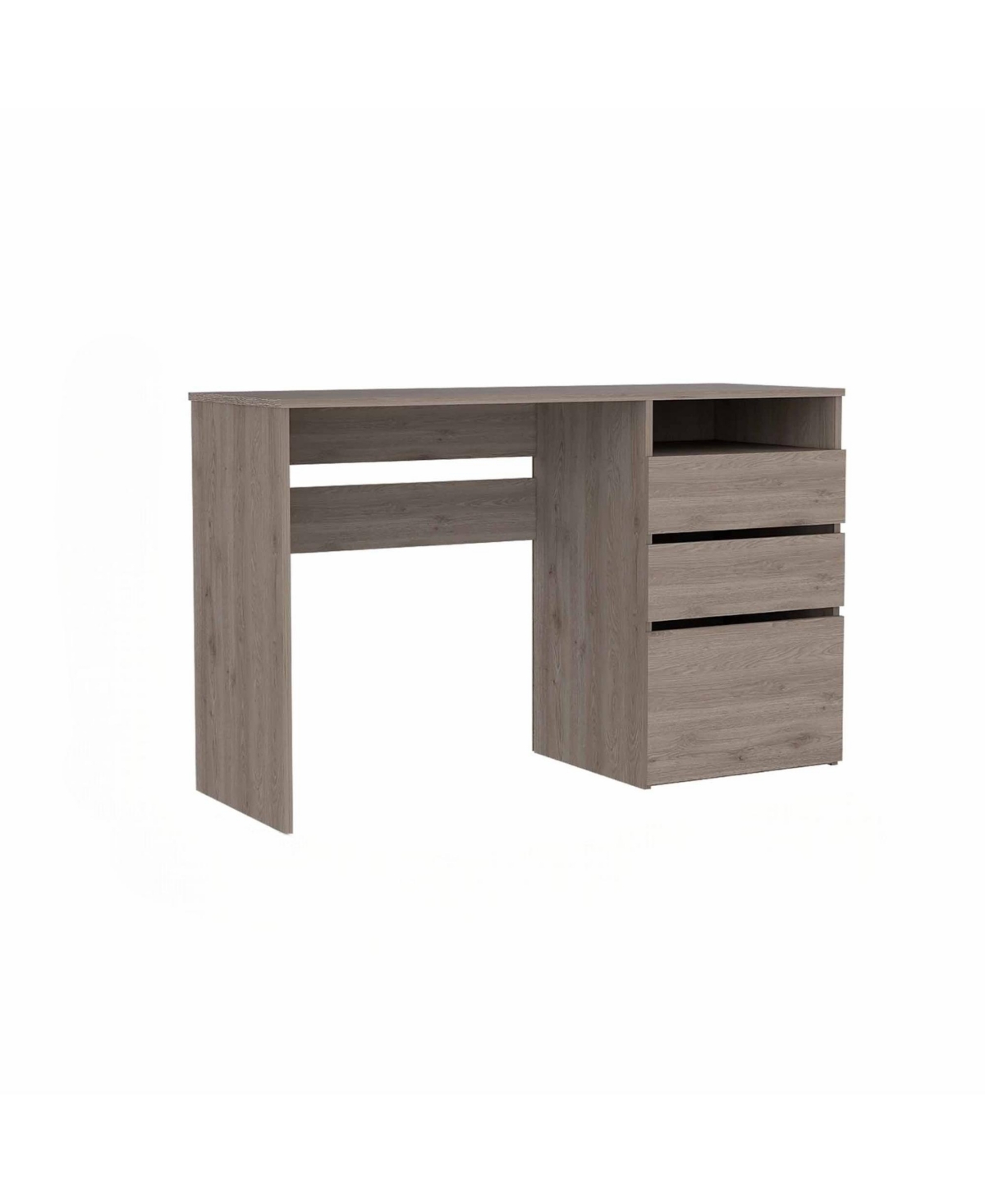 Click here for Functional Computer Desk with Three Drawers and Ke... prices