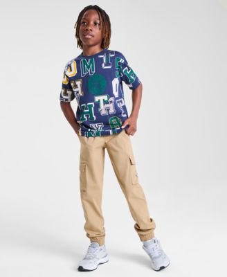 Click here for Tommy Hilfiger Big Boys Collegiate Spots T Shirt T... prices
