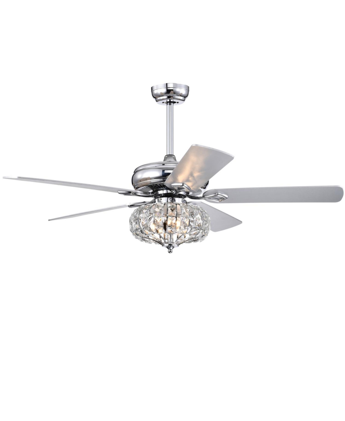 Click here for 52" Crystal Shade Ceiling Fan with Remote (3... prices