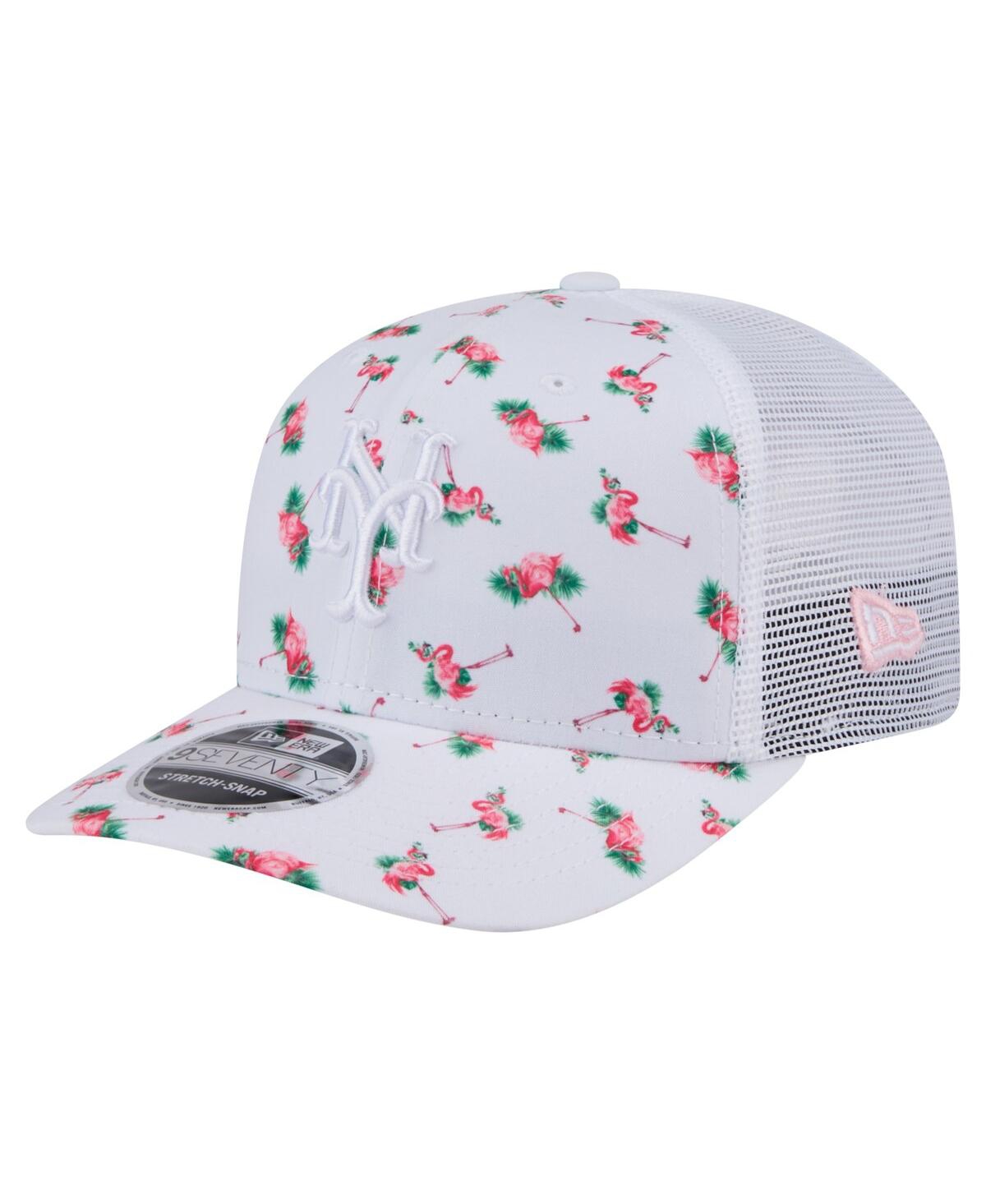 Click here for New Era MensÂ White New York Mets Flamingo Mesh Ba... prices