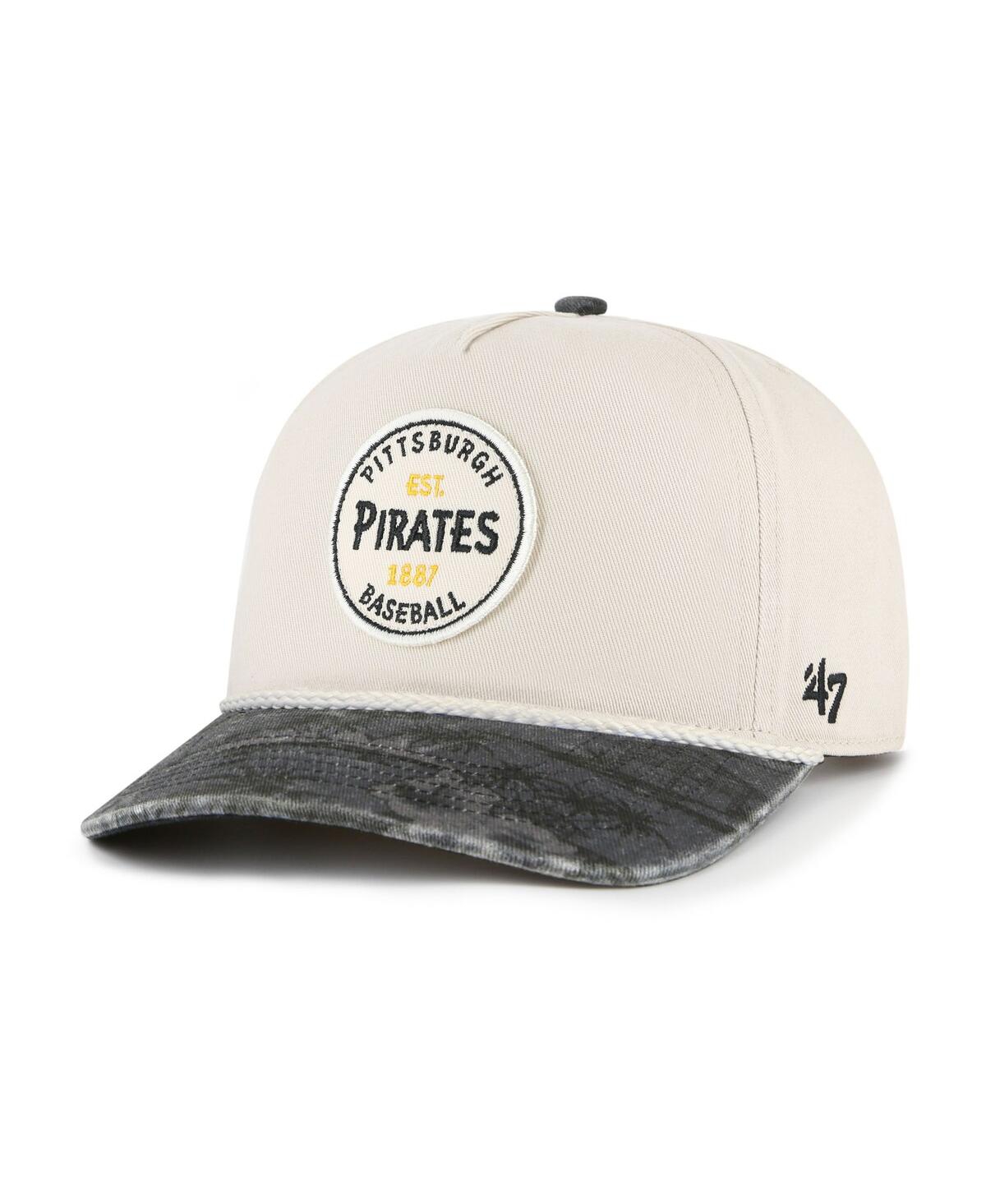 Click here for 47 Brand Mens Cream/Black Pittsburgh Pirates Fiji... prices