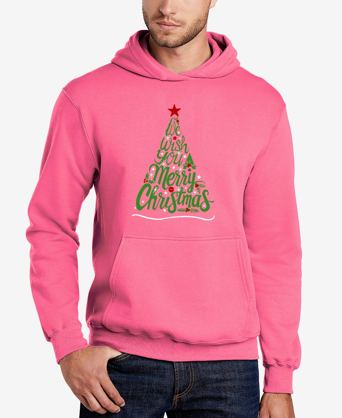 Click here for La Pop Art Mens We Wish You A Merry Christmas Word... prices