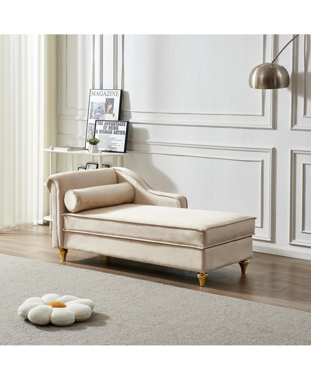 Click here for Streamdale Modern Upholstery Chaise Lounge Chair W... prices
