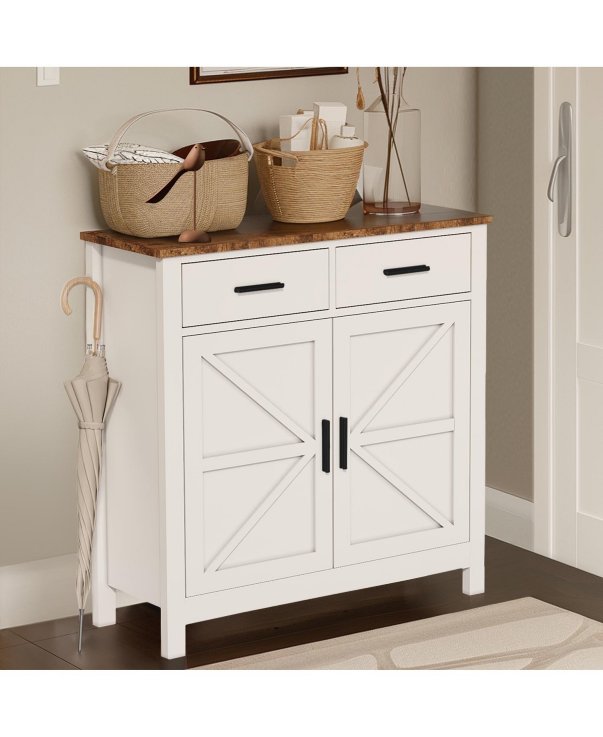Click here for Streamdale Farmhouse Buffet Cabinet with Drawers a... prices