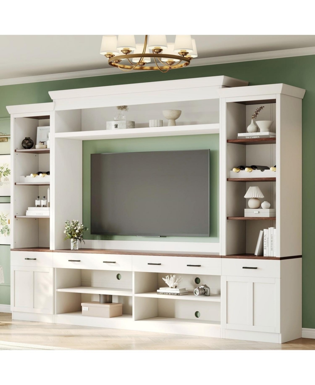 Click here for Streamdale Farmhouse Entertainment Center w/ Books... prices