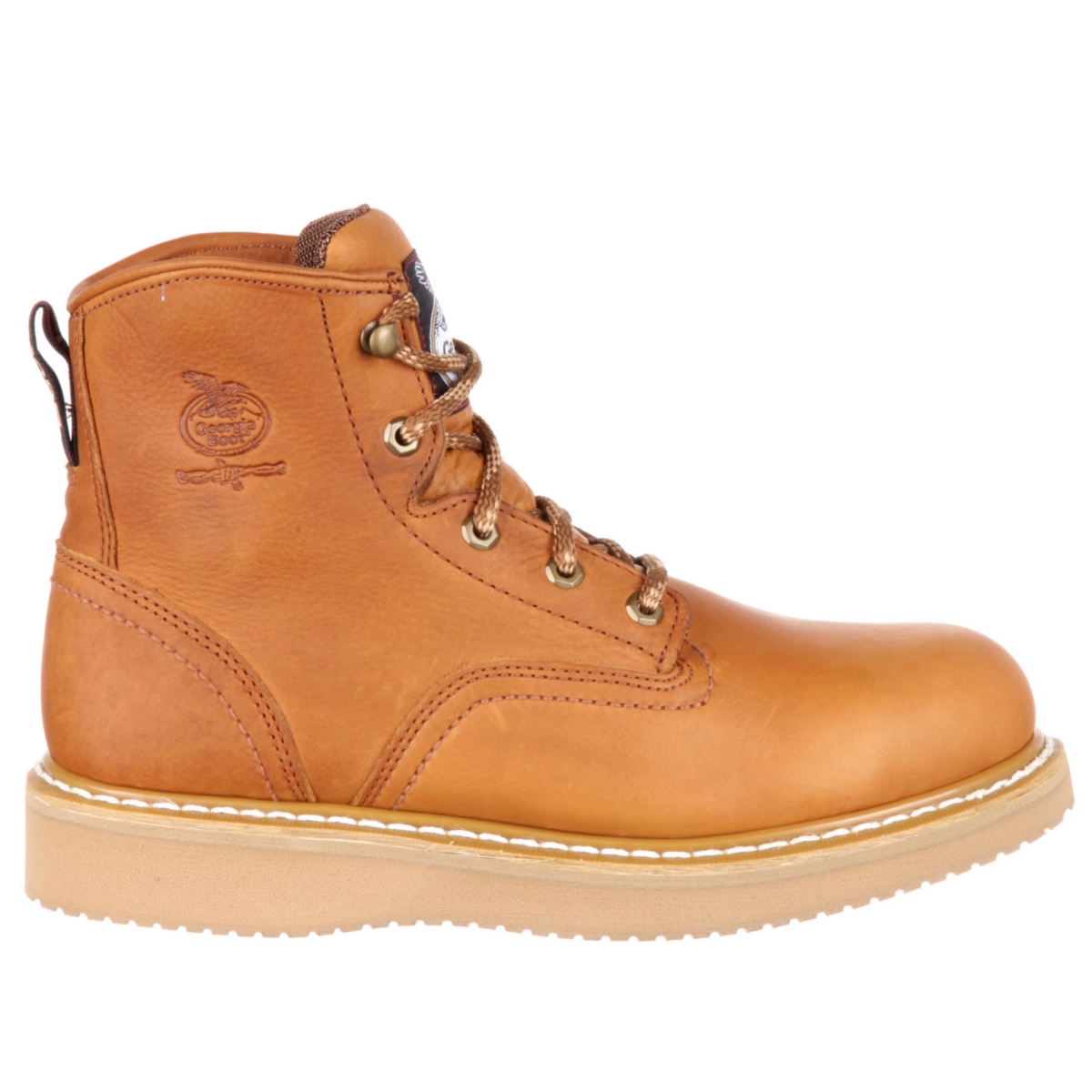 Click here for Georgia Boot Mens Wedge Steel Toe Work Boot - Barr... prices