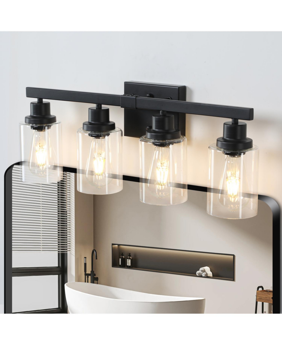 Click here for Streamdale 4-Lights Farmhouse Vanity Lights Fixtur... prices