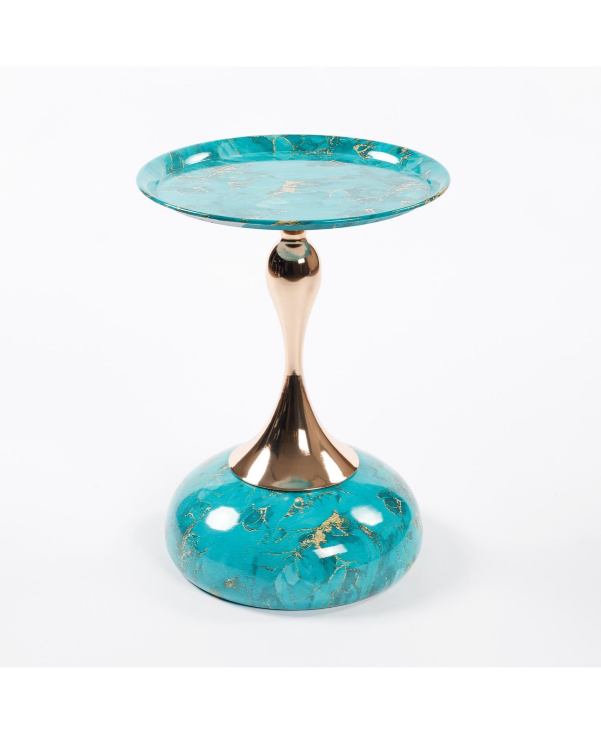 Click here for Streamdale Modern Round Coffee Table  Metal Pedest... prices