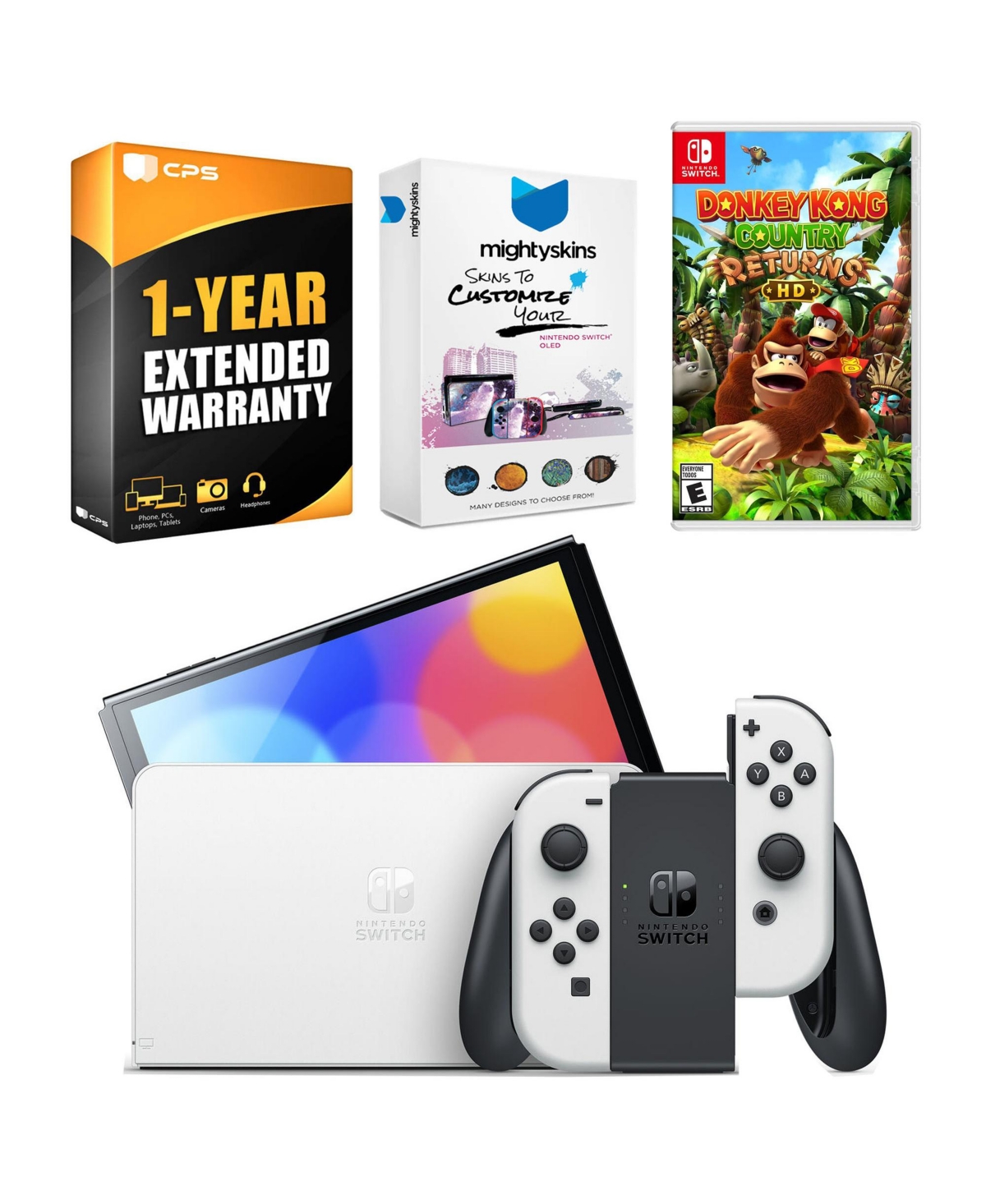 Click here for Nintendo Switch White Oled Console with Donkey Kon... prices