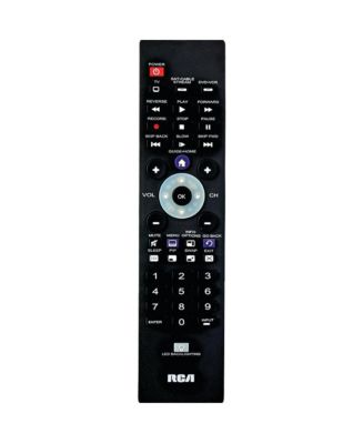 RCA 3-Device Backlit Universal Remote - Black - Macy's