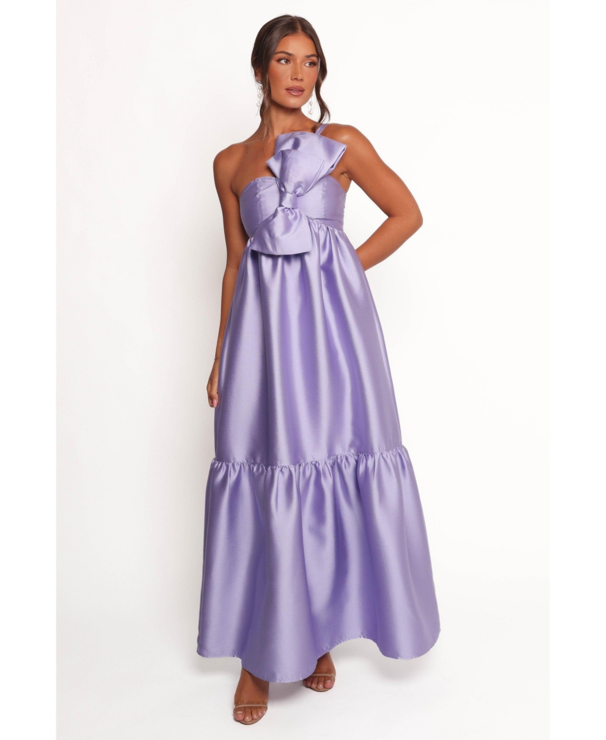 Click here for Petal and Pup Womens Betina Bow Front Maxi Dress -... prices