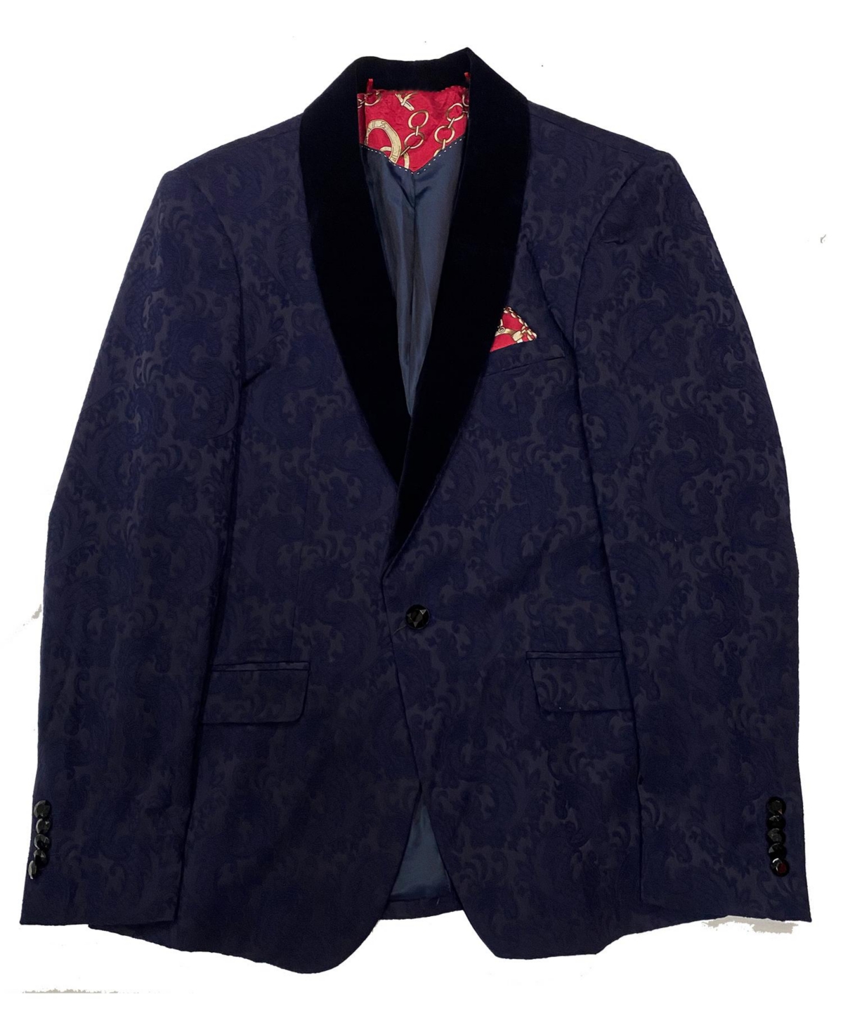 Click here for Elie Balleh Toddler Navy Slim Fit Sports Coat - Na... prices