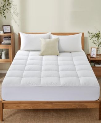 UNIKOME Extra Soft Cooling Deep Pocket Mattress Pad, Queen - Macy's