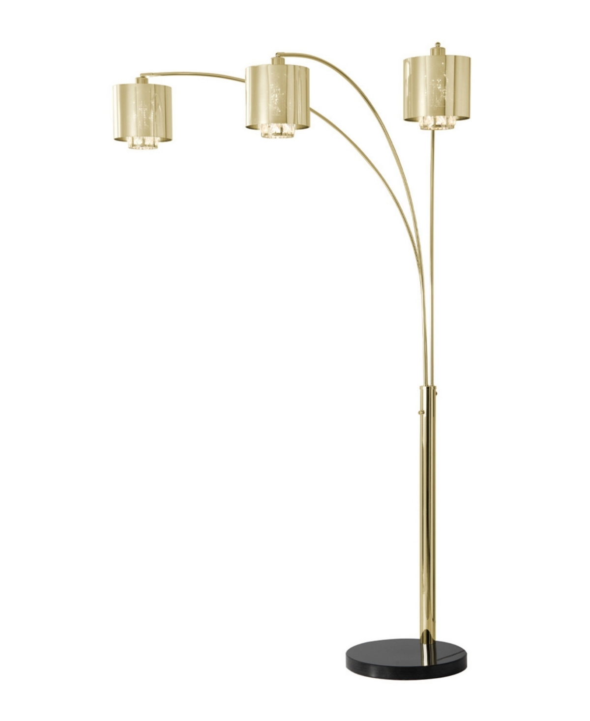 Click here for Nova of California 90 Metal Marilyn 3 Light Arc Fl... prices
