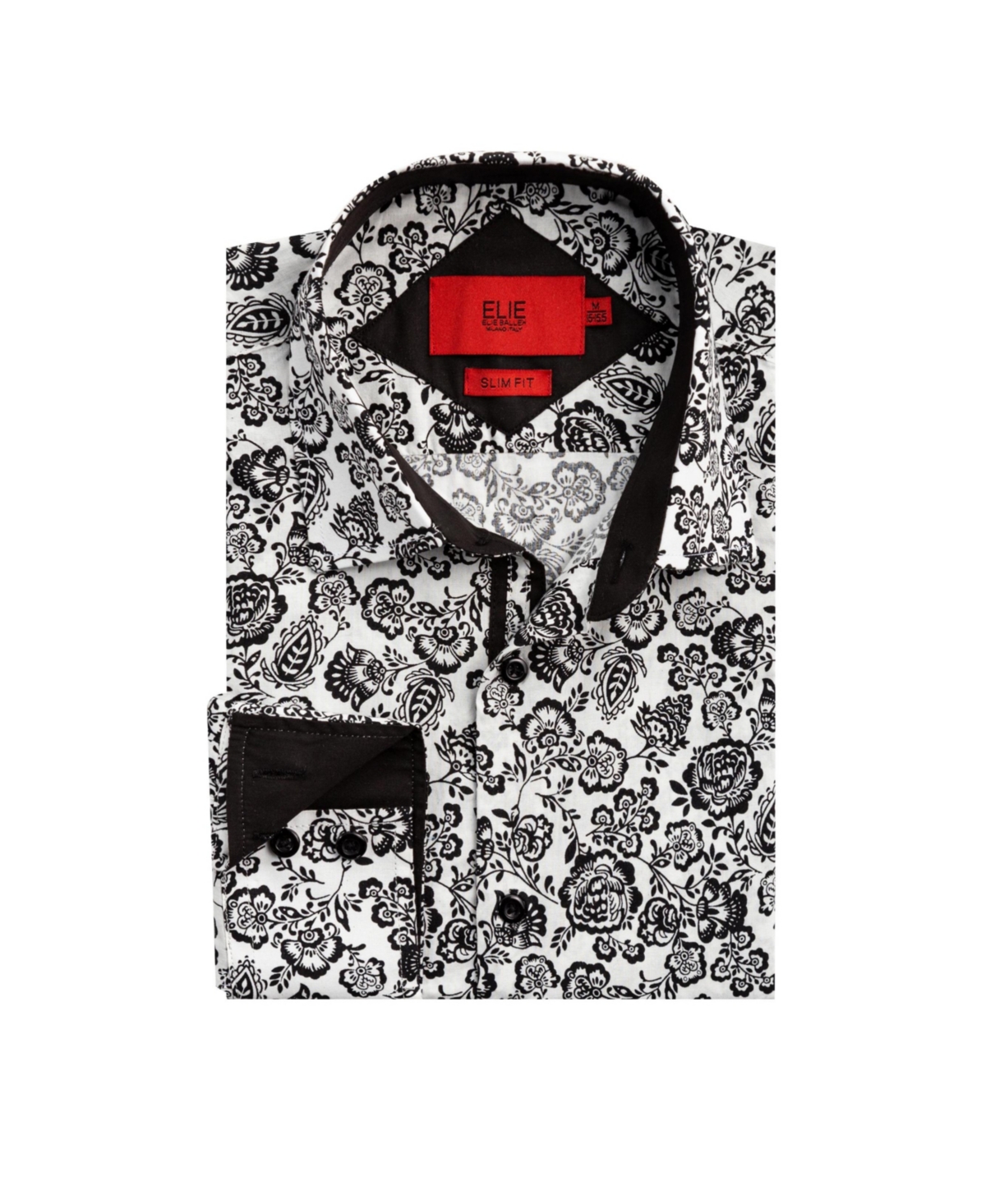 Click here for Elie Balleh Big Boys White Slim Fit Paisley Print... prices