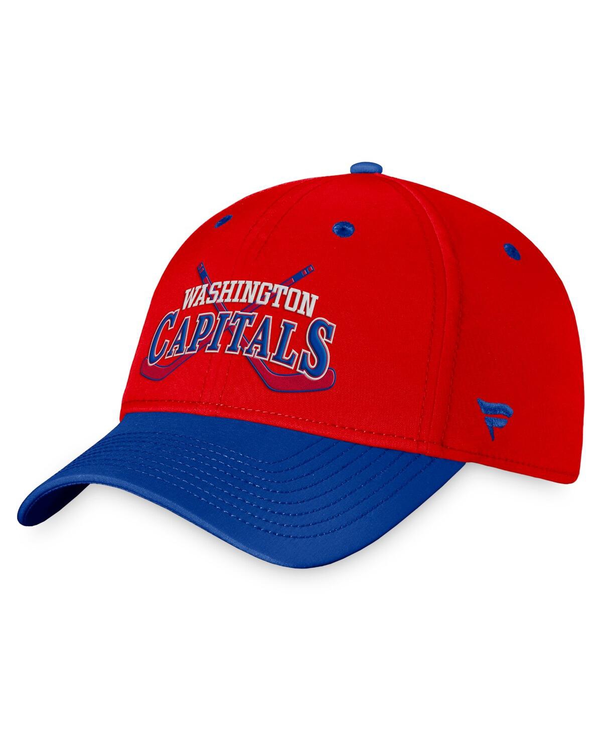 Click here for Fanatics Mens Red/Blue Washington Capitals Heritag... prices