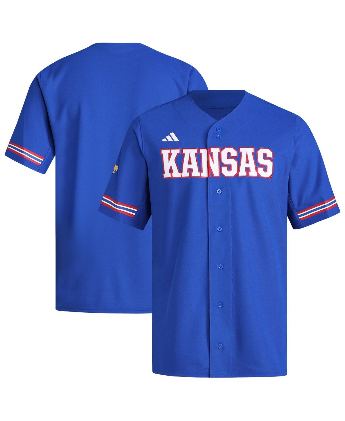 Click here for Adidas Mens Royal Kansas Jayhawks Replica Baseball... prices