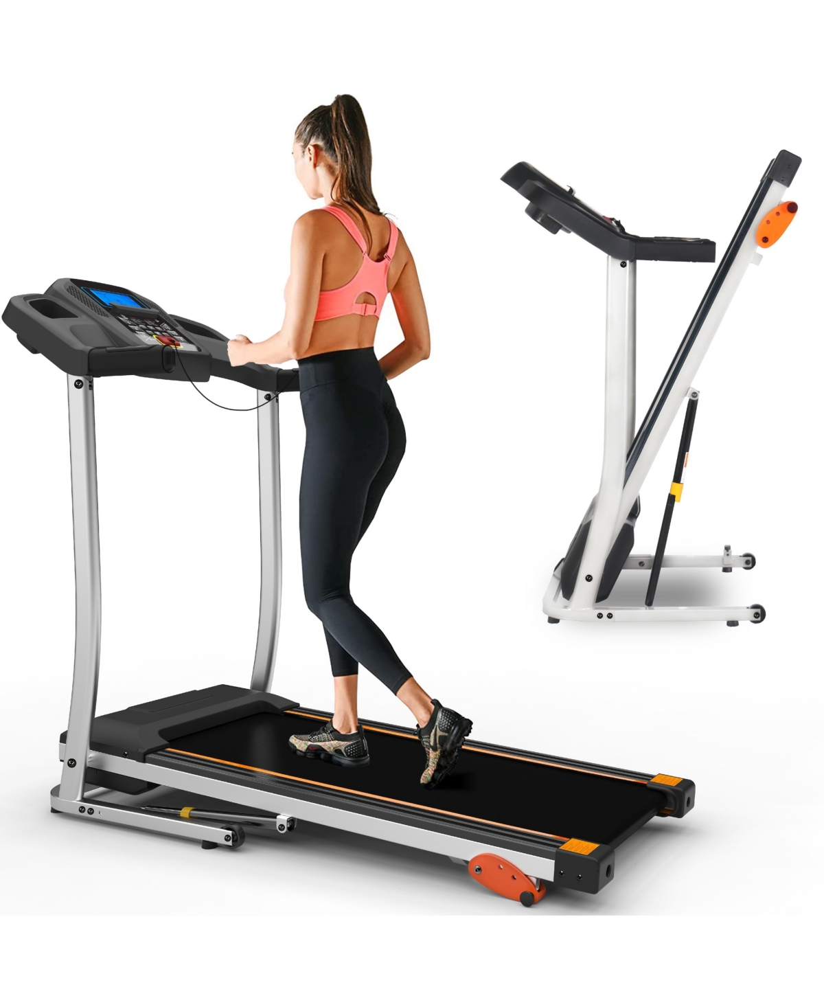 Click here for Streamdale 2.5HP Folding Treadmill for Home Fitnes... prices