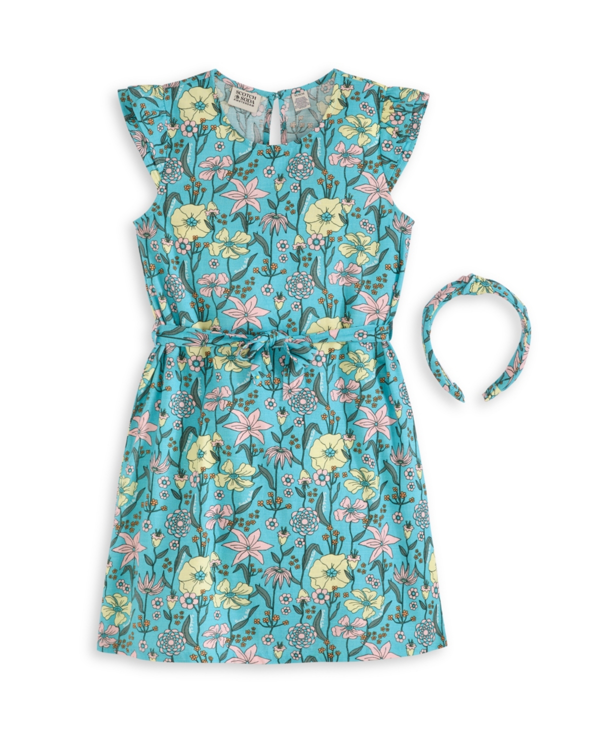 Click here for Scotch & Soda Big Girls 2-Piece Headband and Dress... prices