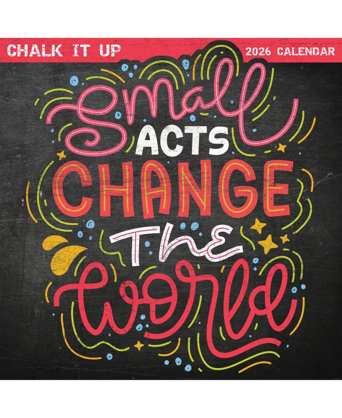Click here for 2026 Chalk It Up Wall Calendar - Multicolor prices