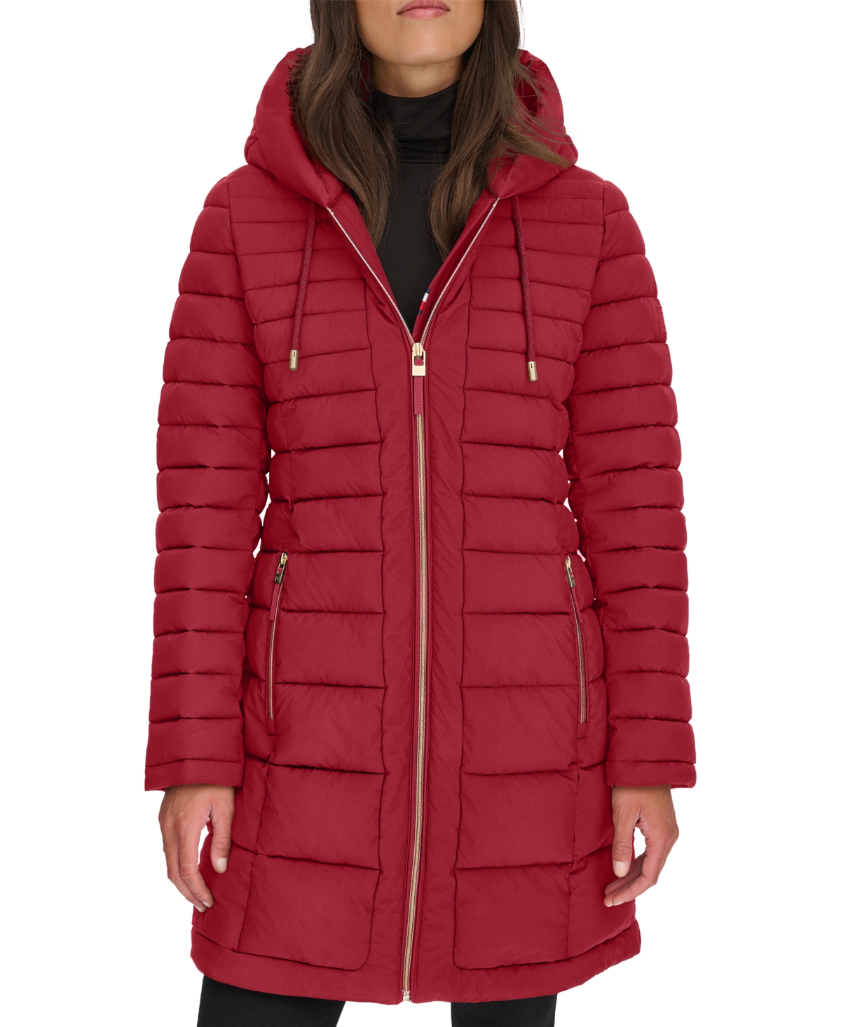 Click here for Tommy Hilfiger Womens Hooded Packable Puffer Coat... prices