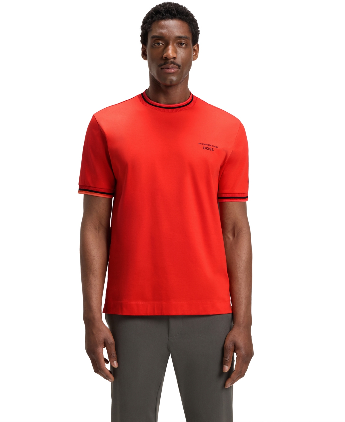 Click here for Porsche x Boss Mens Cotton Moisture Control T-Shir... prices