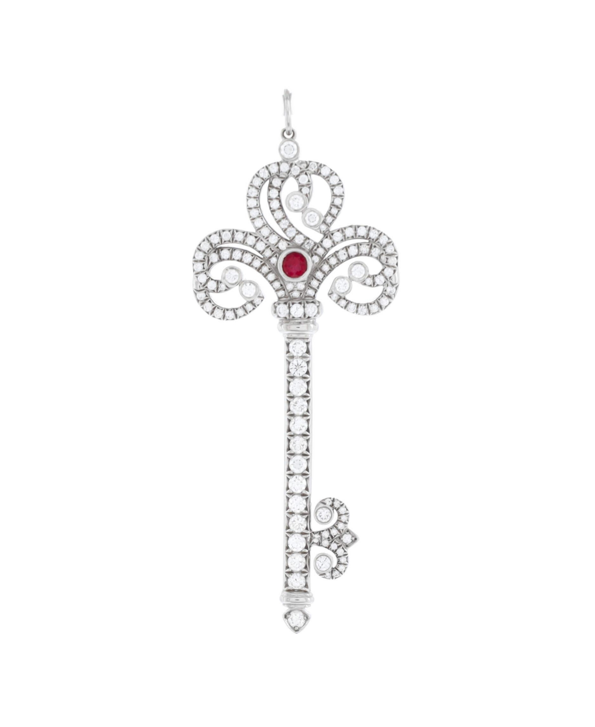 Click here for Pre-Owned Tiffany & Co. Large Enchant Key Pendant... prices