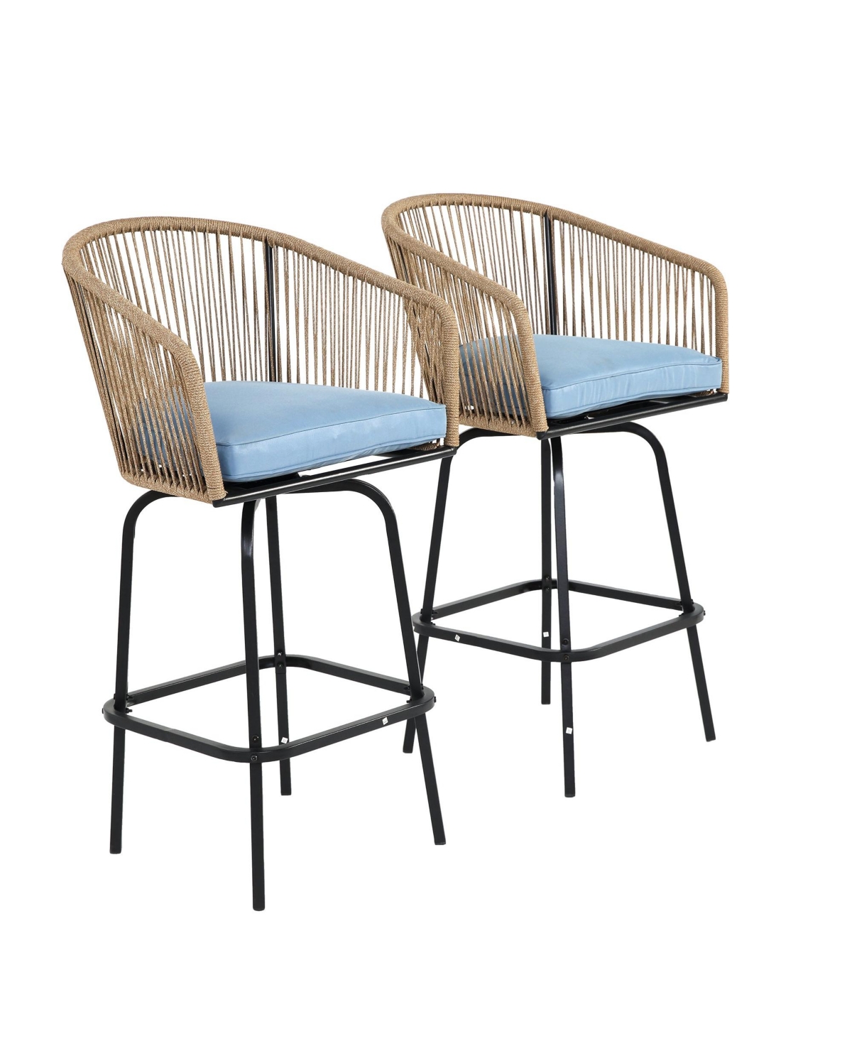 Click here for Mondawe Outdoor Bar Stools Set of 2  2-Piece Patio... prices