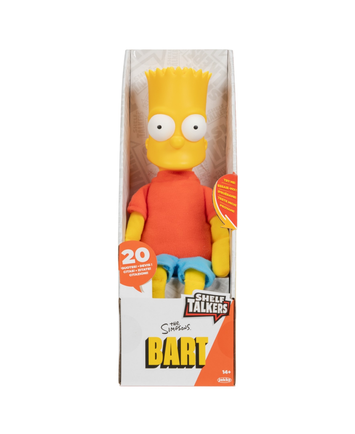 Click here for Shelf Talkers Bart Simpson Talking Plush Doll - Mu... prices