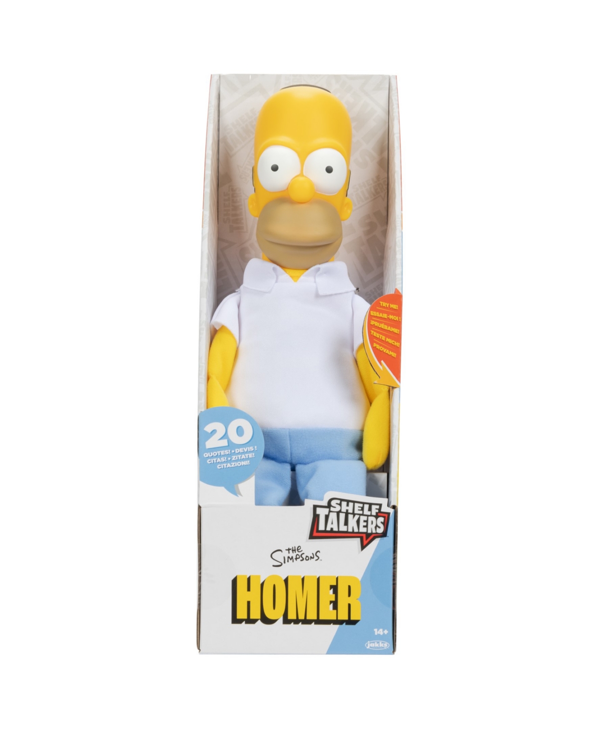Click here for Shelf Talkers Homer Simpson Talking Plush Doll - M... prices