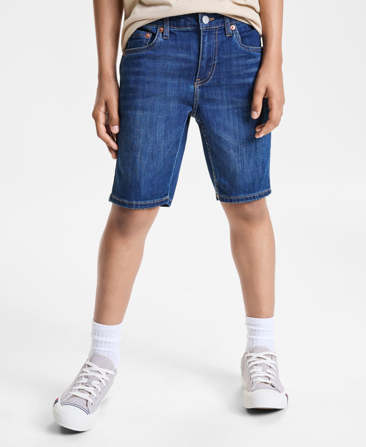 Click here for Levis Big Boys Slim Fit 5-Pocket Performance Short... prices