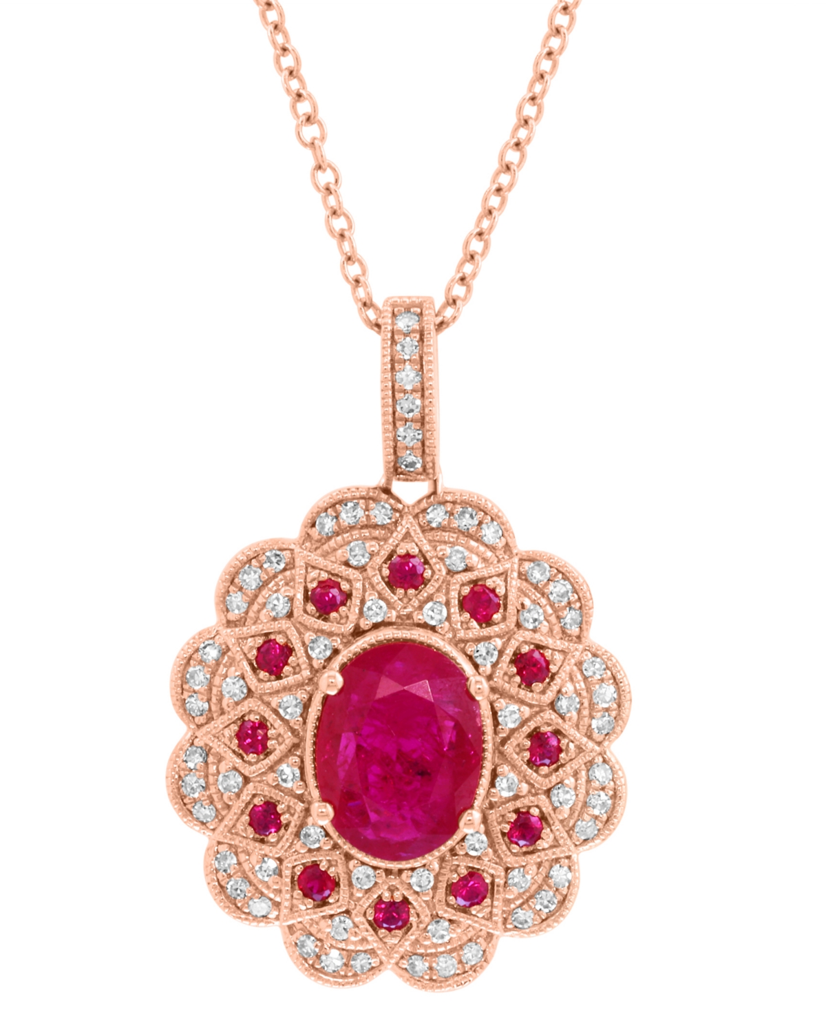 Click here for Effy Ruby (1-1/2 ct. t.w.) & Diamond (1/4 ct. t.w.... prices