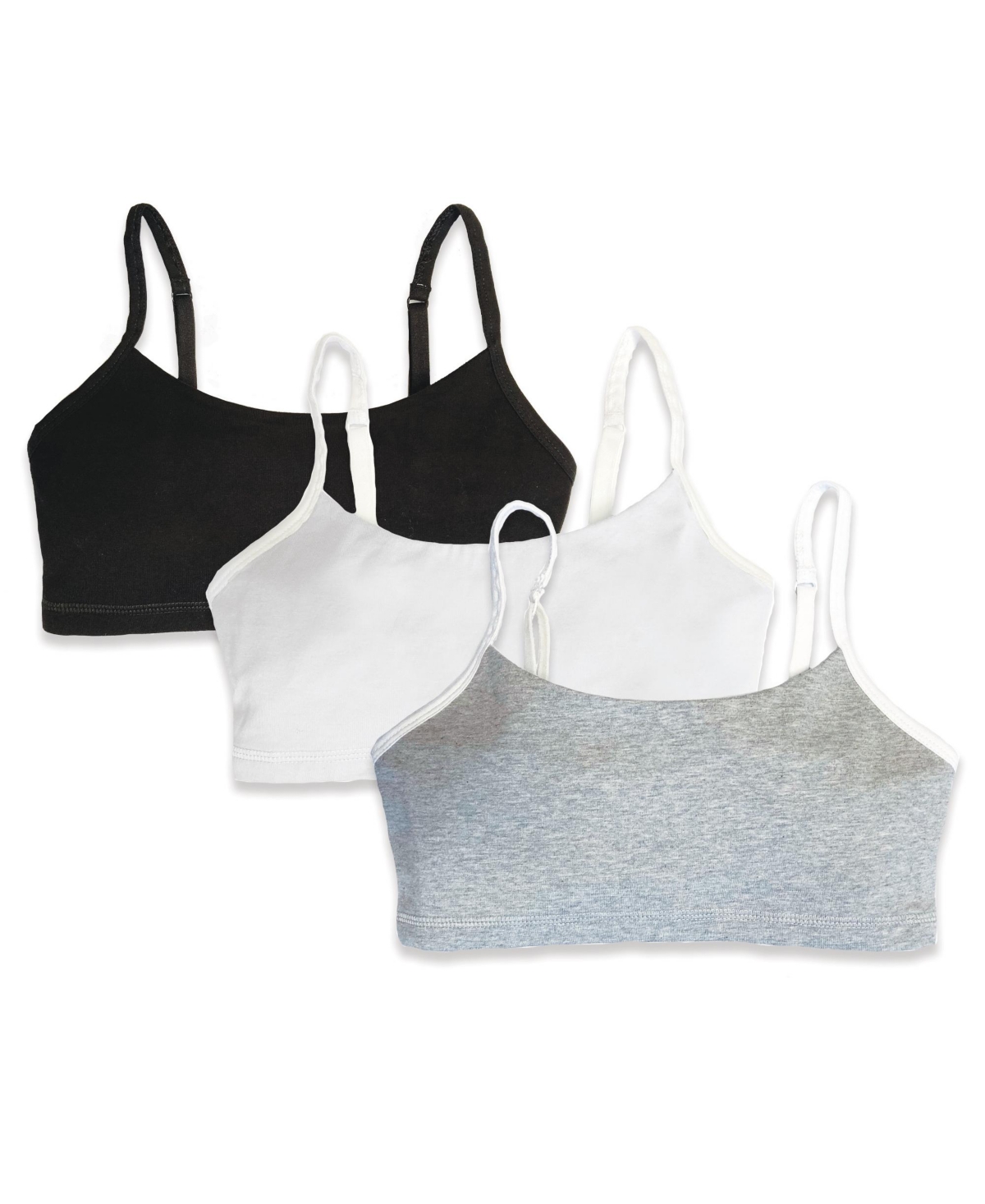 Click here for Mightly Girls Fair Trade Organic Cotton Bralettes... prices