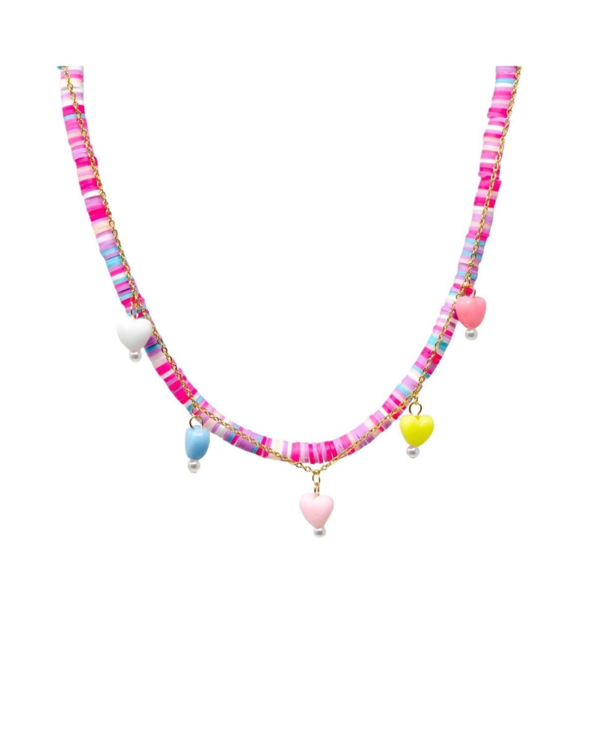 Click here for Zomi Gems Girls Colorful Disk Necklace & Charm Duo... prices