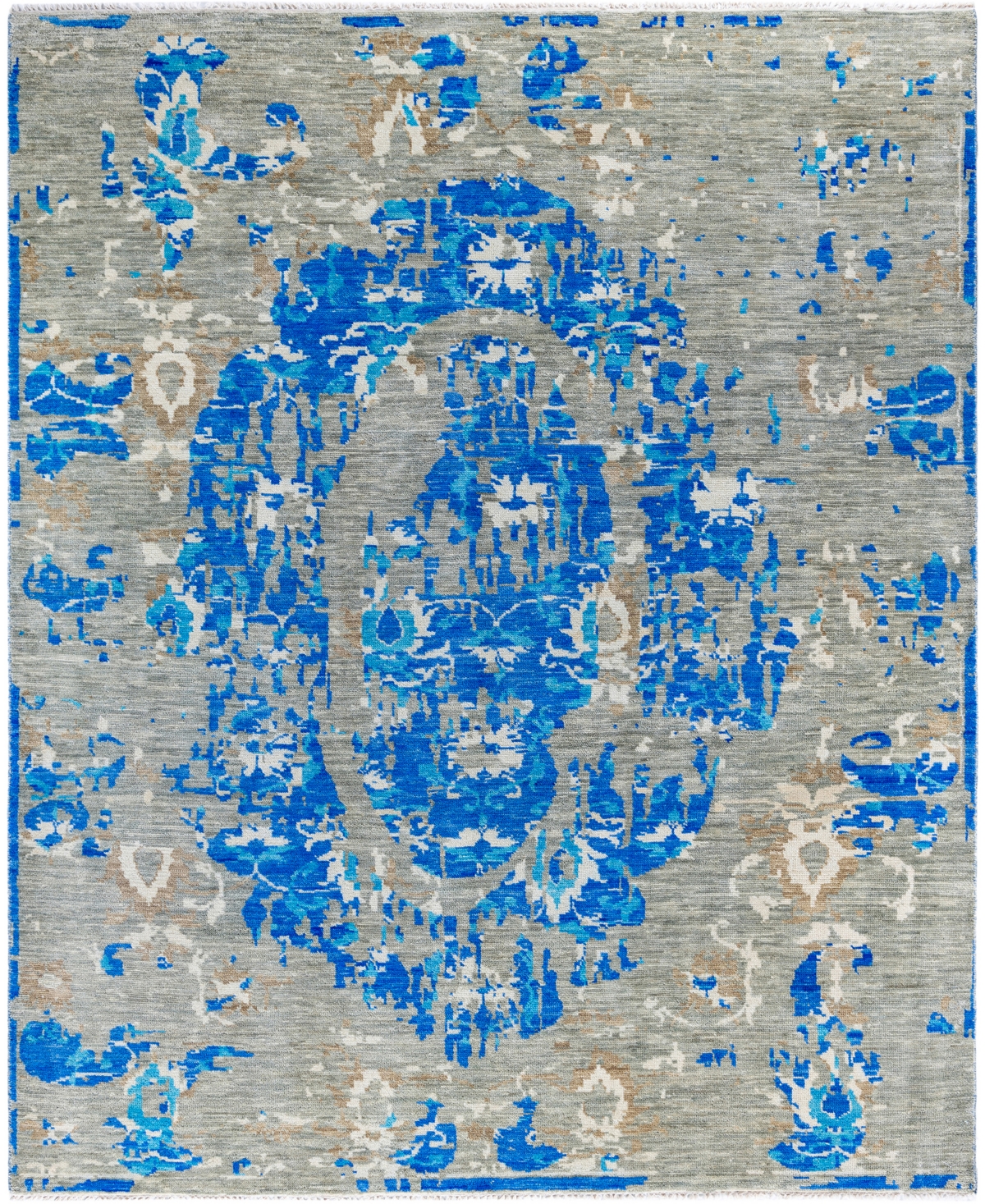Click here for Adorn Hand Woven Rugs Indo Special Ikat M6874 81x9... prices