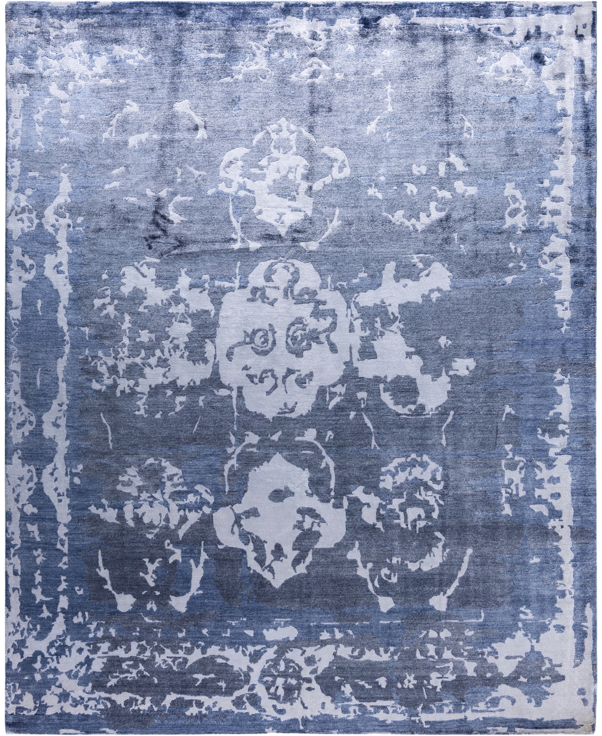 Adorn Hand Woven Rugs Indo Modern M7808 81x101 Area Rug - Ivory