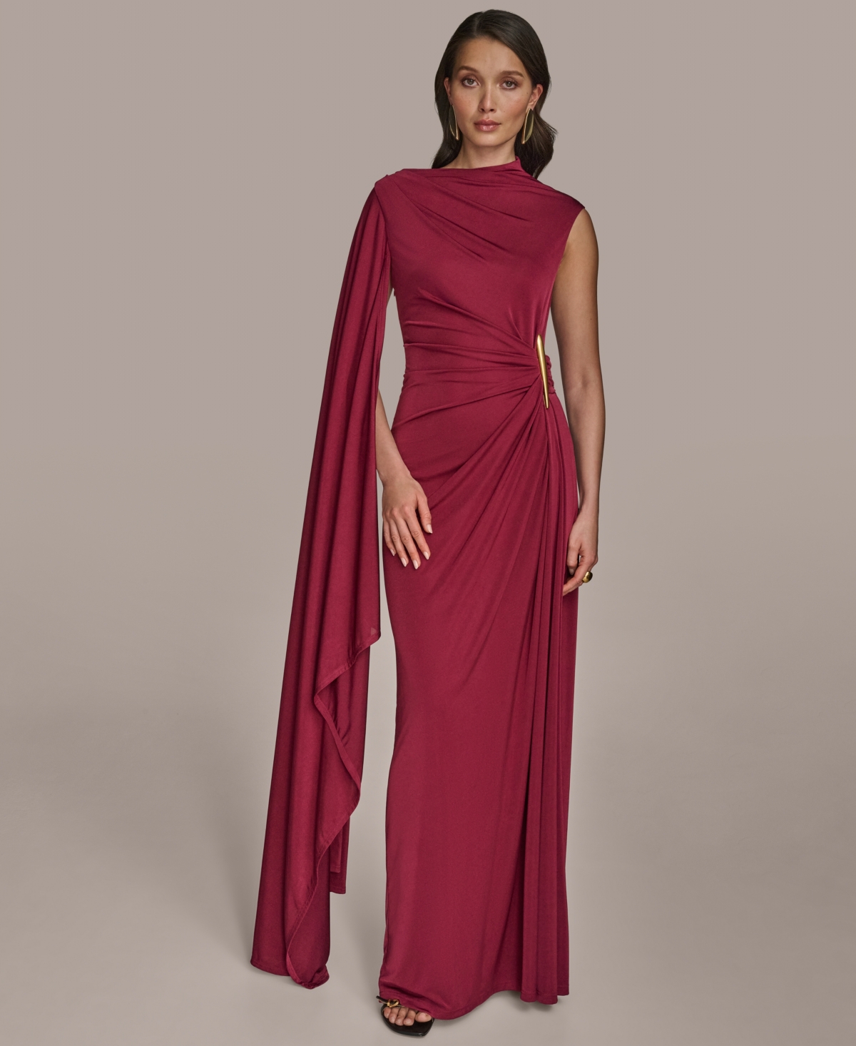 Click here for Donna Karan New York Womens Sleeveless Cape-Sleeve... prices