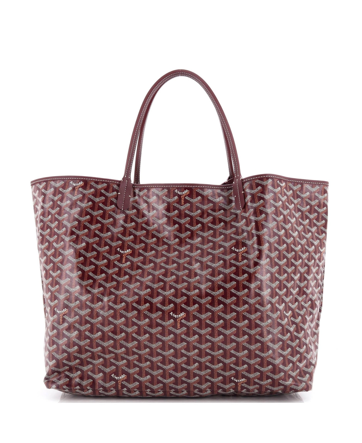 Click here for Pre-Owned Goyard Gm Saint Louis Tote Coated Canvas... prices
