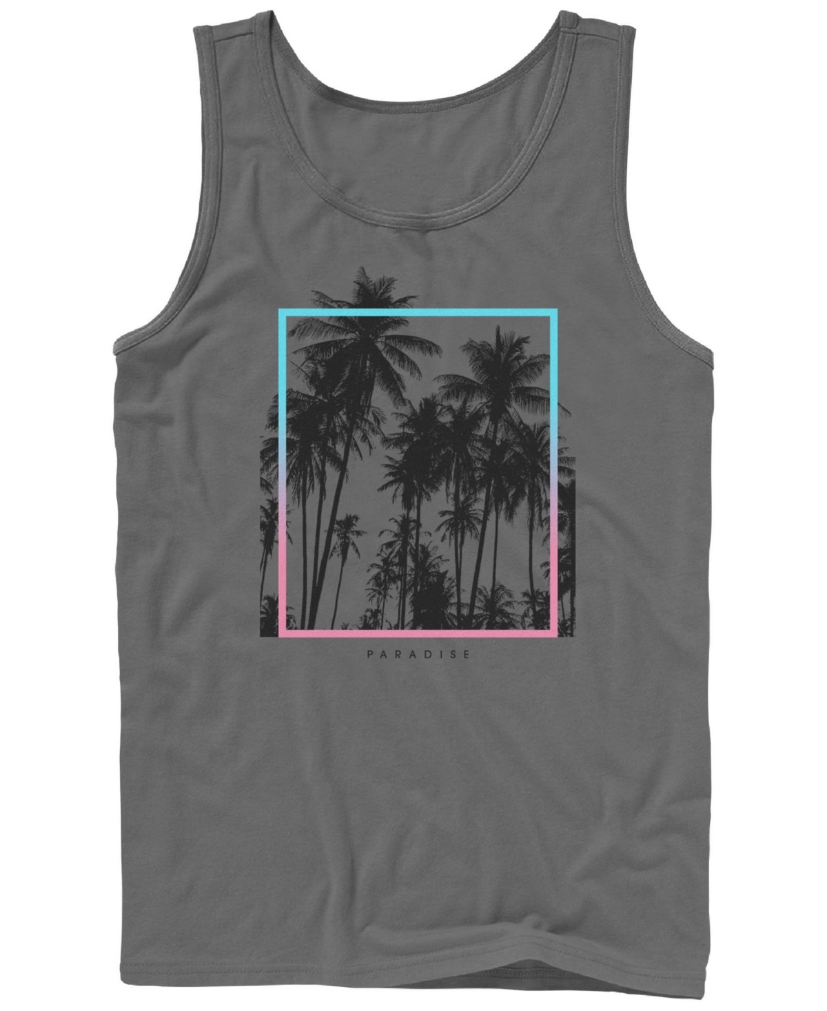 Click here for Fifth Sun Mens Paradise Palms Tank Top - Charcoal prices