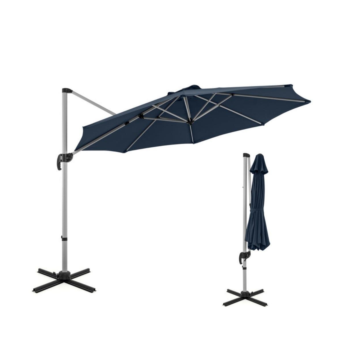 Click here for 11 feet Outdoor Patio Umbrella with 360° Rota... prices