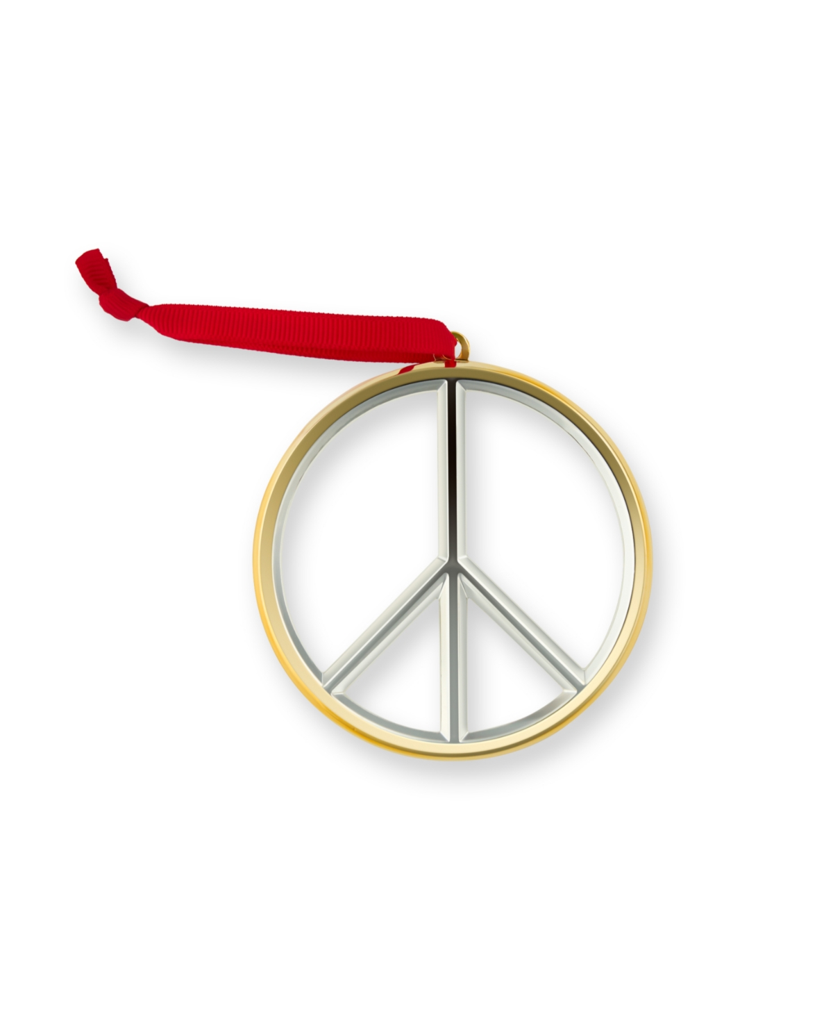 Click here for Nambe Peace Sign Ornament - Silver prices