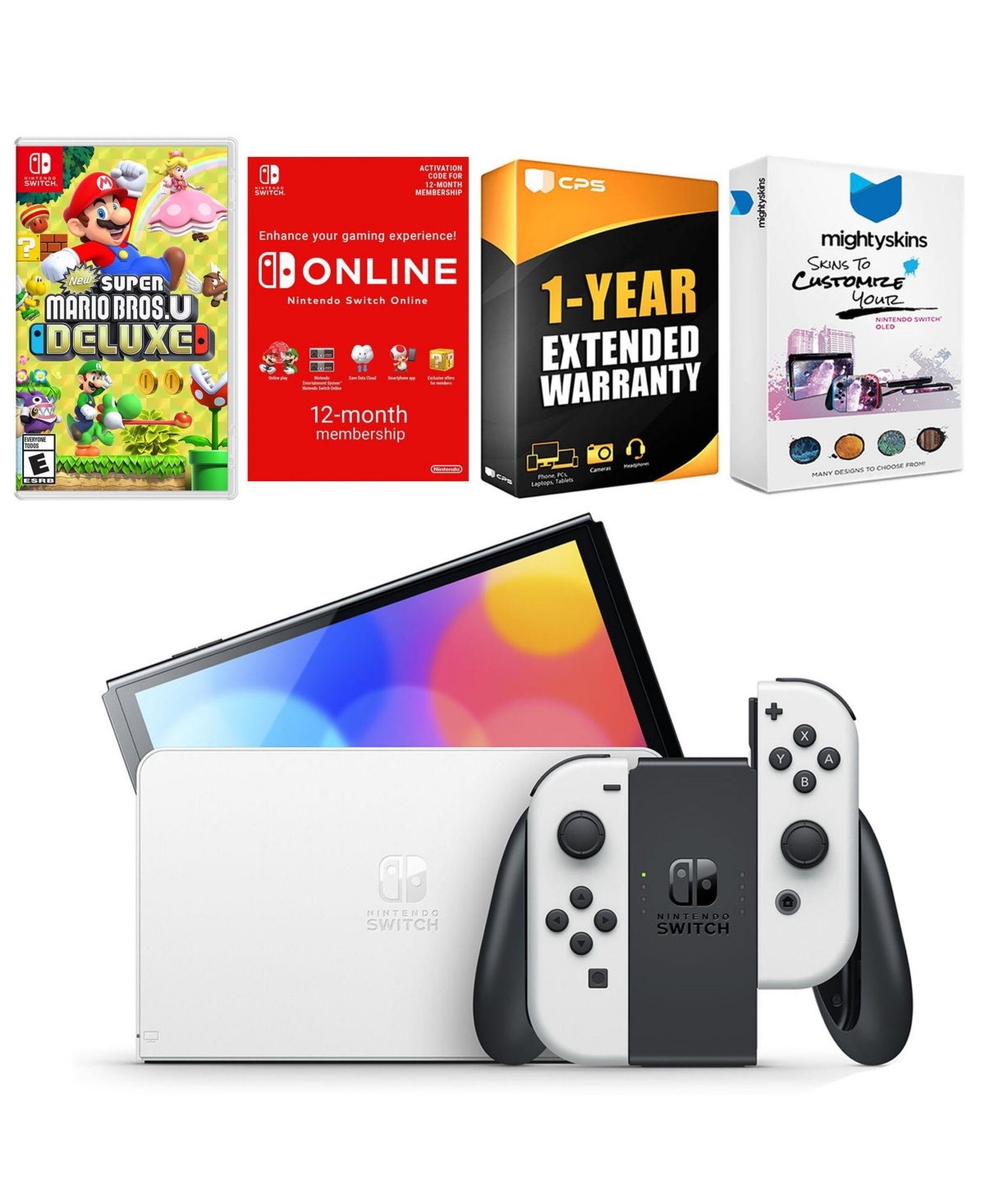 Click here for Nintendo Switch White Oled Console with New Super... prices
