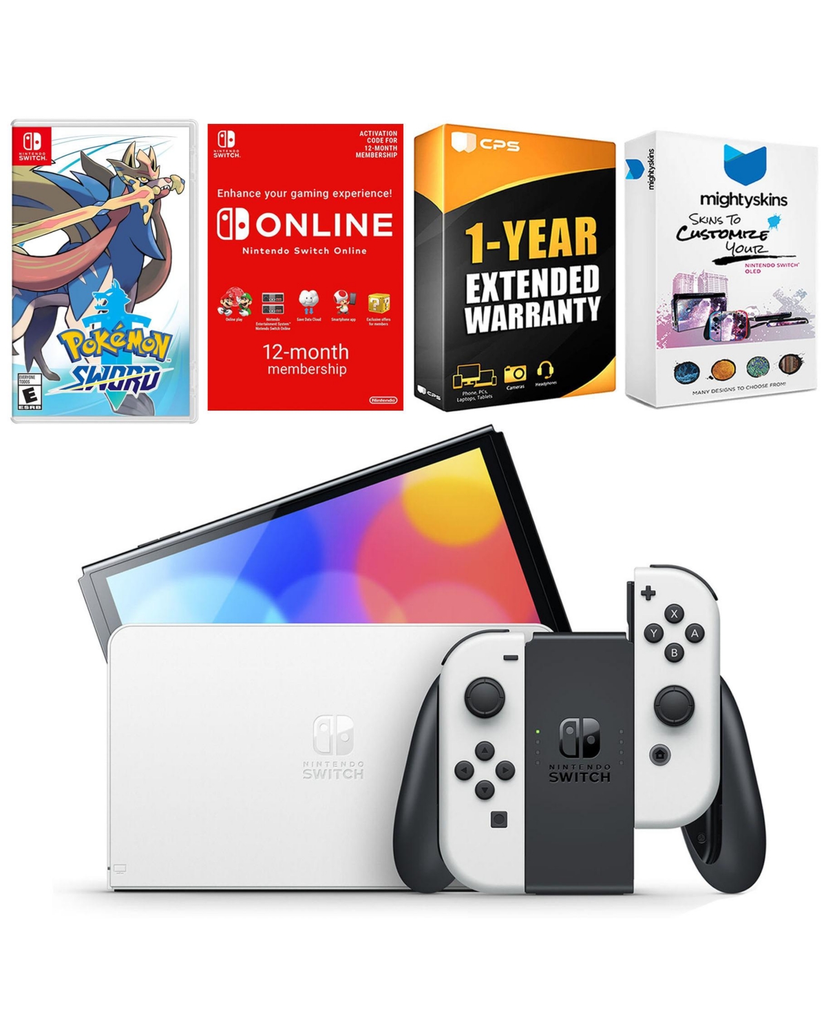 Click here for Nintendo Switch White Oled Console with Pokemon Sw... prices