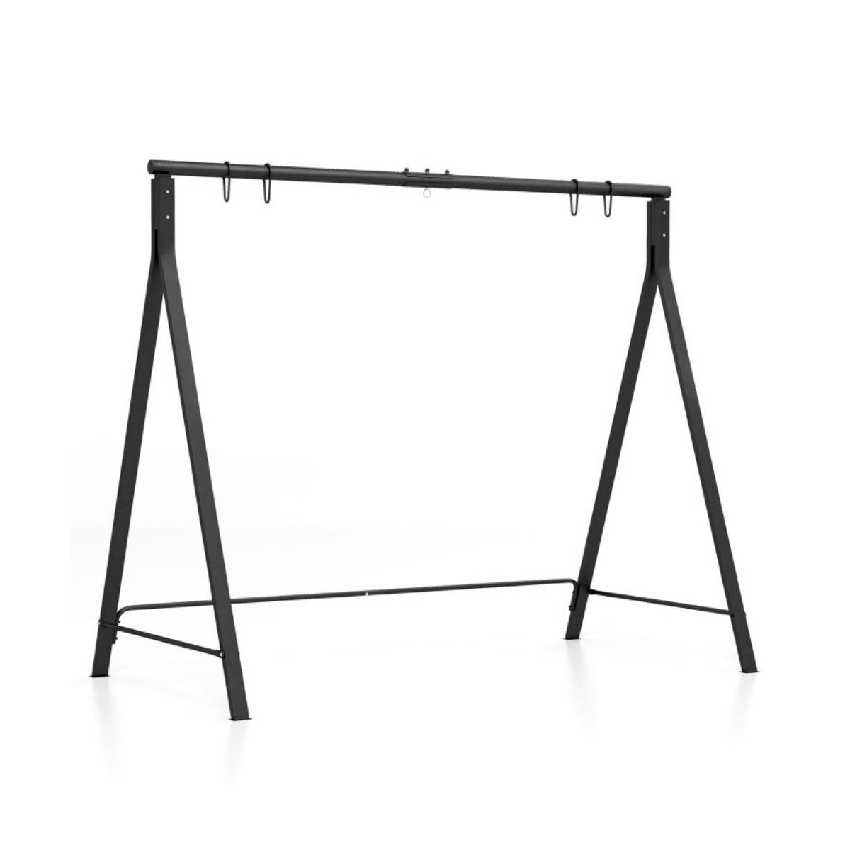 Click here for Patio Metal Swing Stand with A-Shaped Structure -... prices