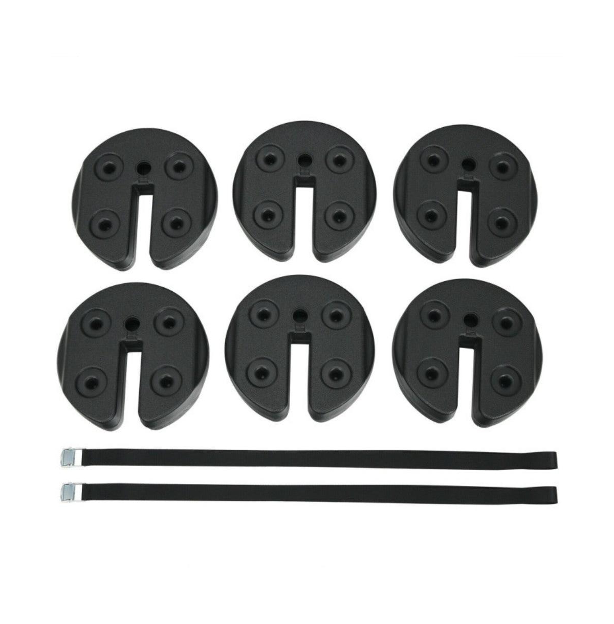 Click here for 6 pieces Weight Plates Patio Canopy Tent Gazebo Sh... prices
