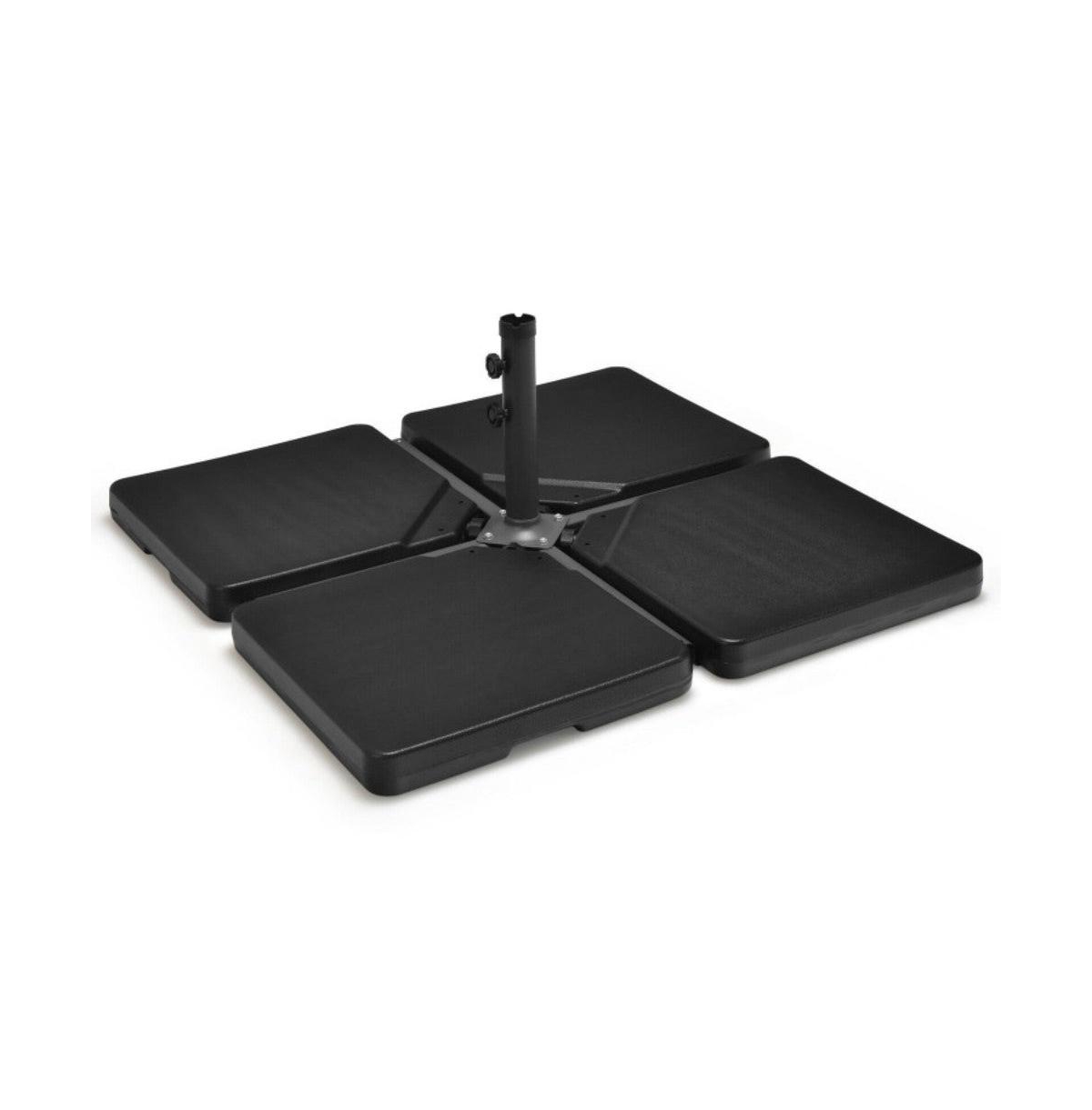 Click here for 4 Pieces 13L Cantilever Offset Patio Umbrella Base... prices