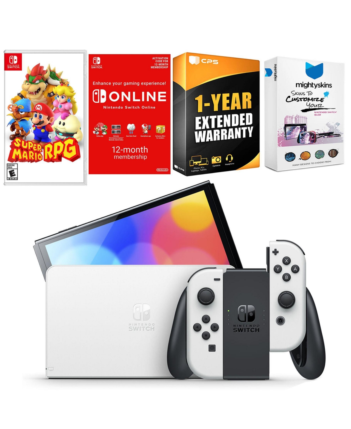 Click here for Nintendo Switch White Oled Console with Super Mari... prices