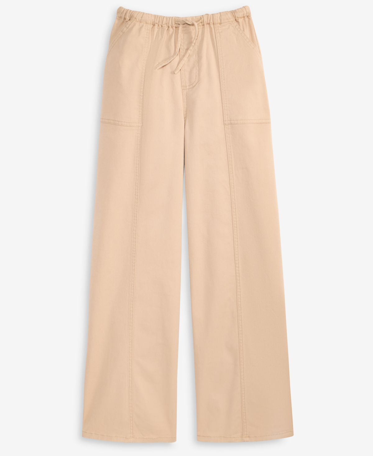 Click here for With Jules Big Girls Cotton-Blend Baggy Wide-Leg P... prices