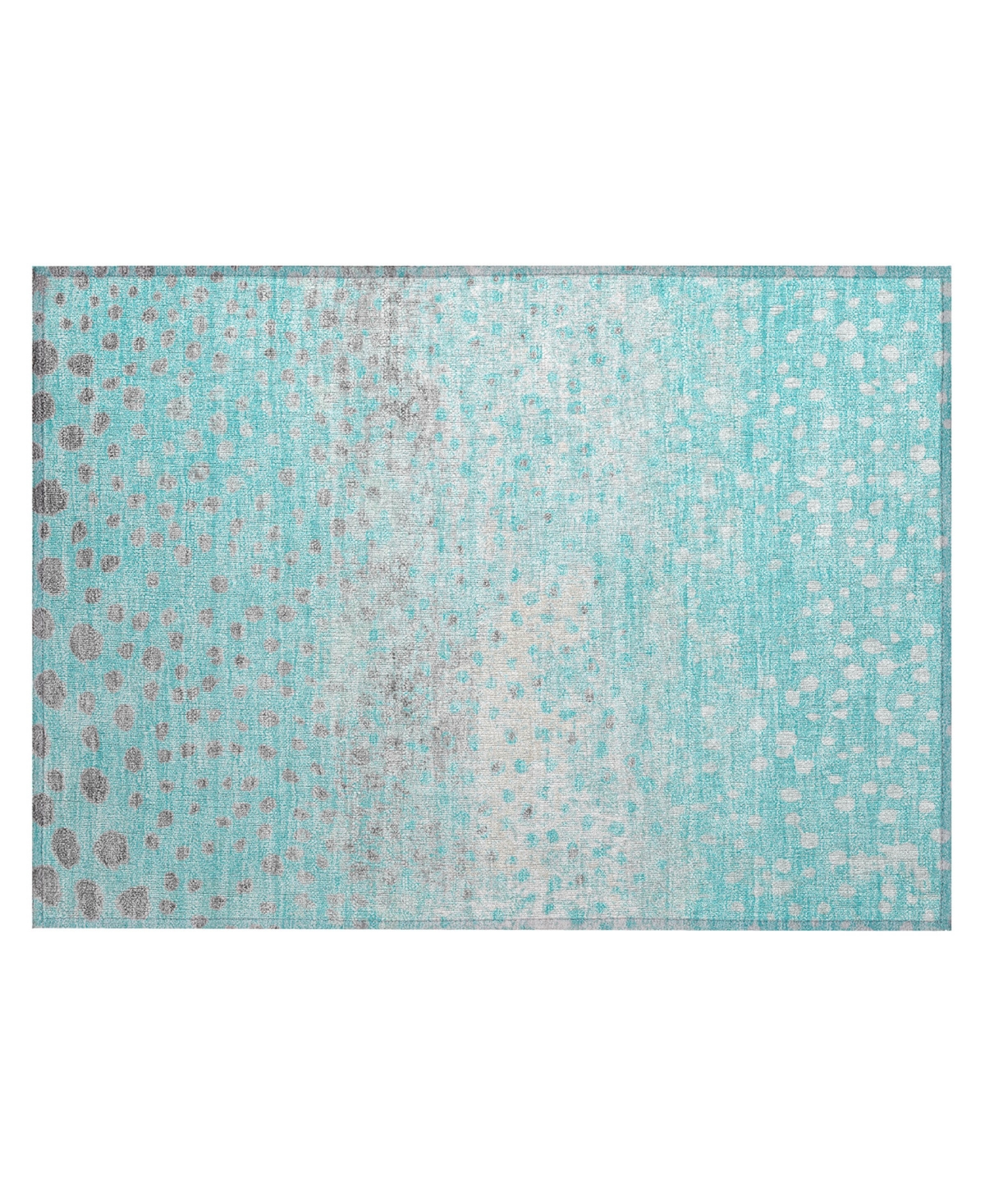 Addison Chantille ACN1366 18x26 Area Rug - Aqua